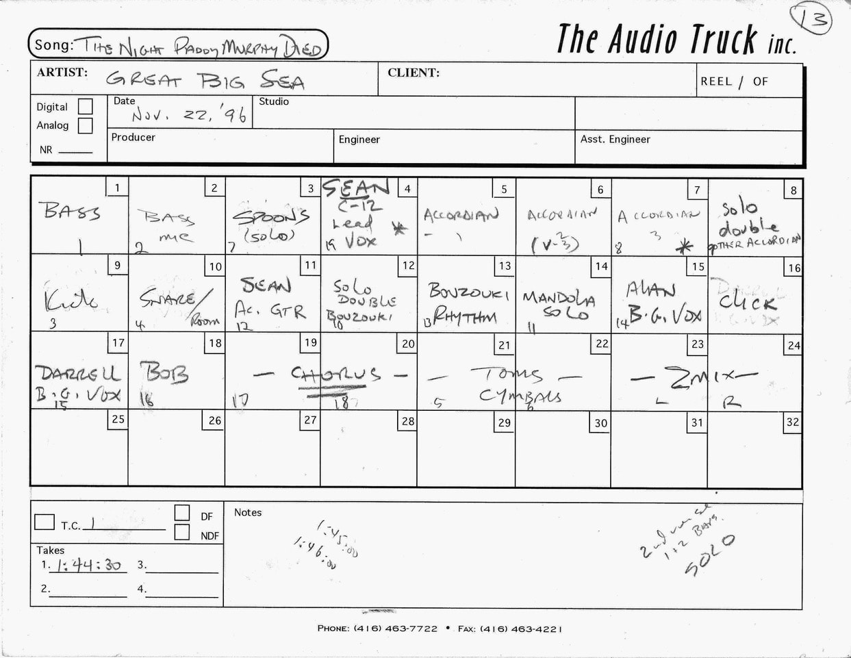 Record Rewind: Replaying Great Big Sea’s Five-Times Platinum Album ...